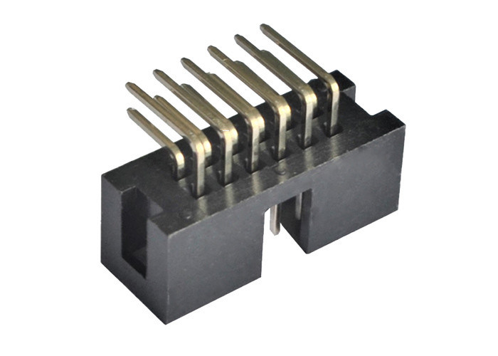 Connector 2x6 IDC Header Male Box Pin Header 2.54 Pitch Right Angle SMT ...